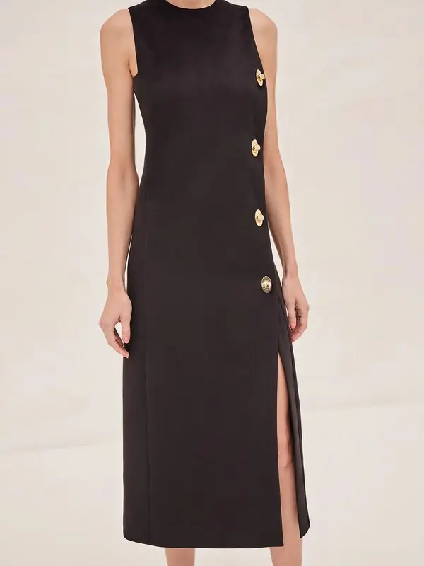 Alexis Kalita Midi Dress - Black
