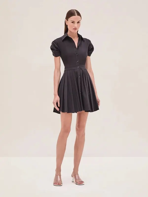 Alexis April Mini Dress - Black