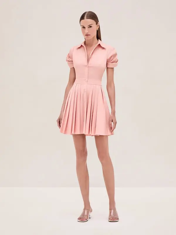 Alexis April Mini Dress - Salmon
