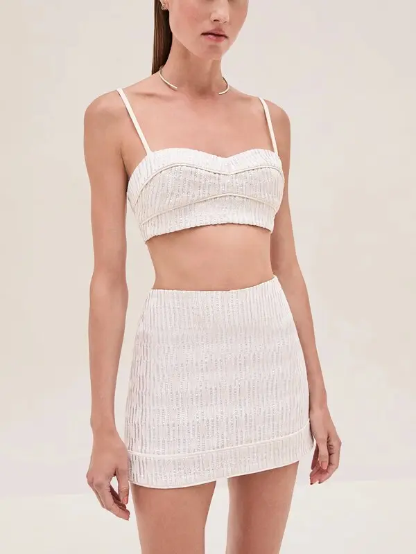 Alexis Kwon Skirt - Silver