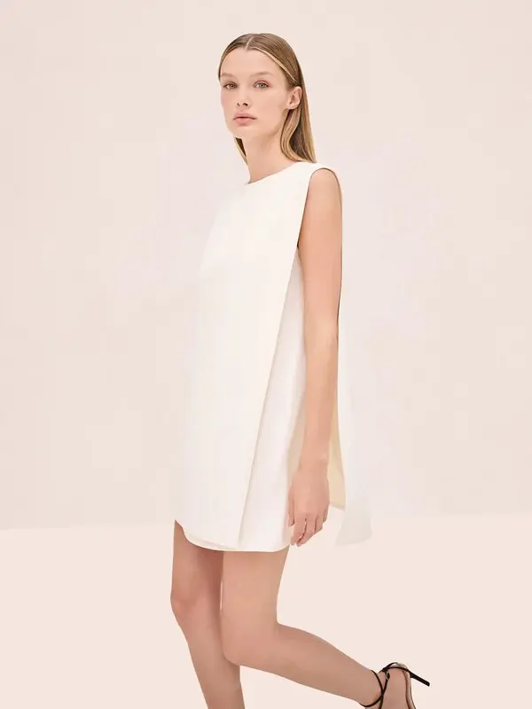 Alexis Mackenzie Mini Shift Dress - Off White