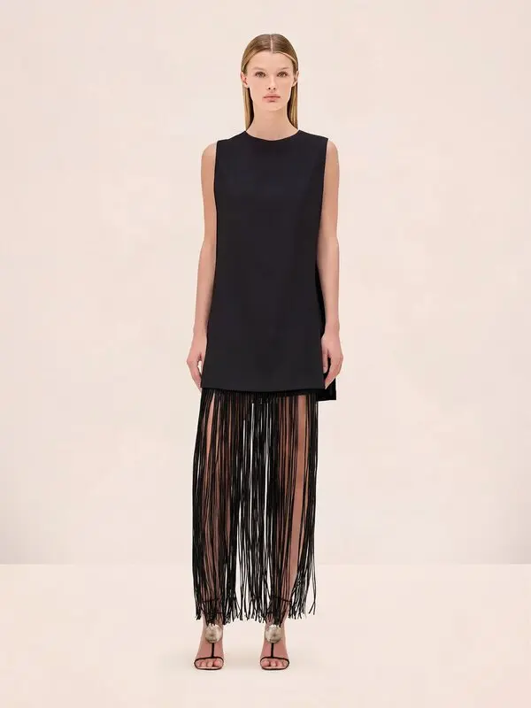 Alexis Mackenzie Mini Shift Dress - Black