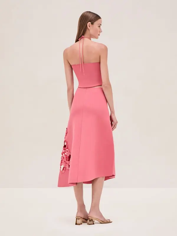 Alexis Maris Knit Midi Skirt - Dahlia