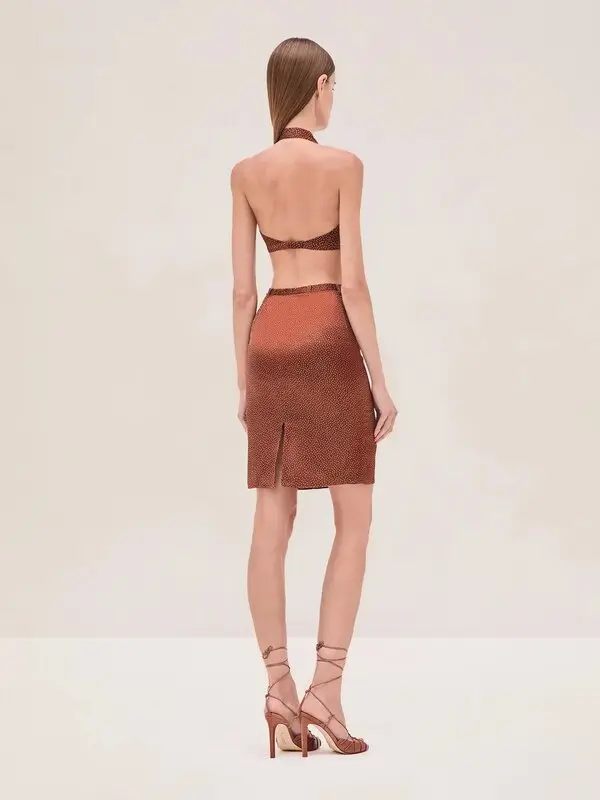 Alexis Lotte Halter Crop Top