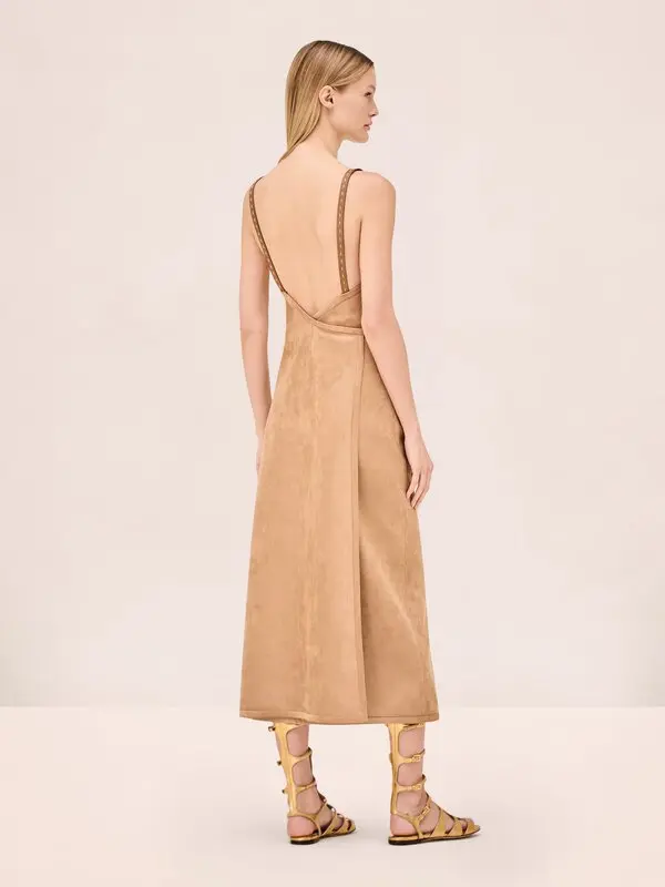 Alexis Melina Midi Dress - Walnut