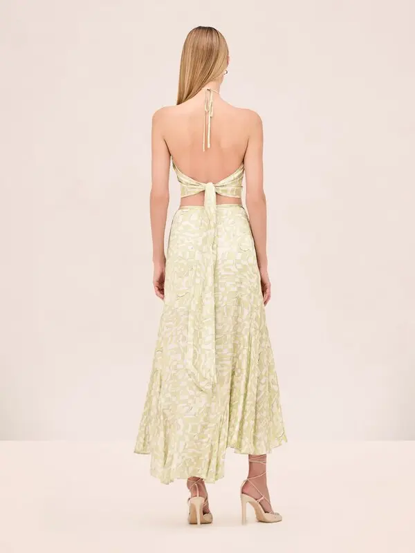 Alexis Nali Halter Crop Top