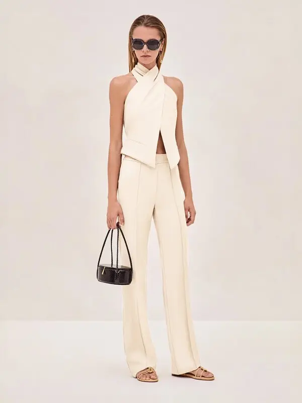 Alexis Olfi Sleeveless Vest - Ivory