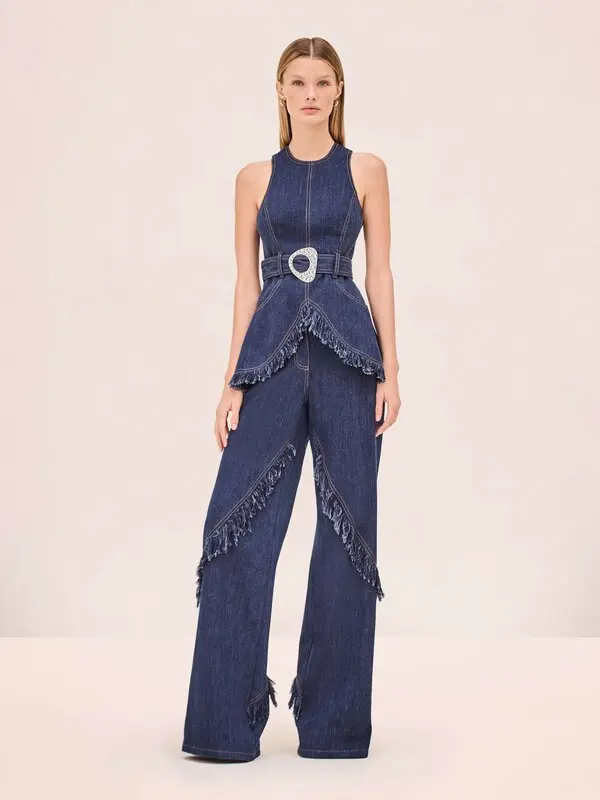 Alexis Reed Fitted Sleeveless Top