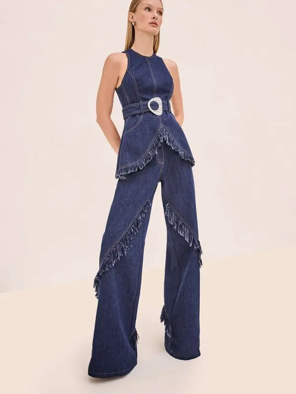 Alexis Reed Fitted Sleeveless Top
