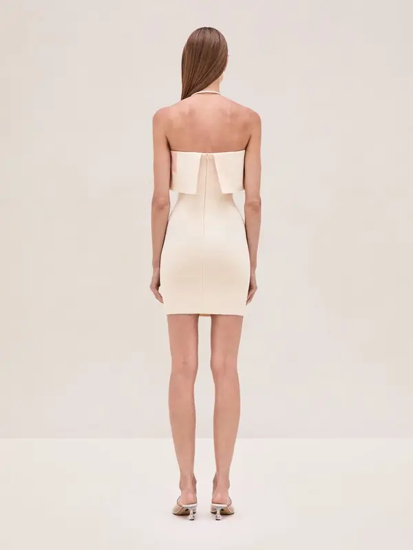 Alexis Nava Mini Dress - Pink Brushstroke