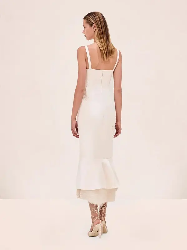 Alexis Raquel Embroidered Midi Dress