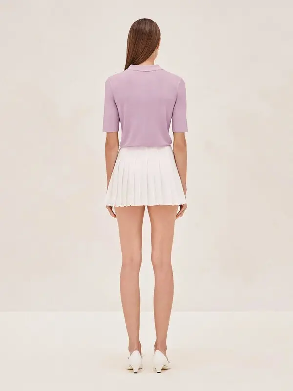 Alexis Paulo Polo Top - Lilac