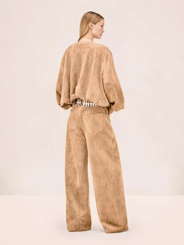 Alexis Rustikan Wide Leg Pant - Walnut