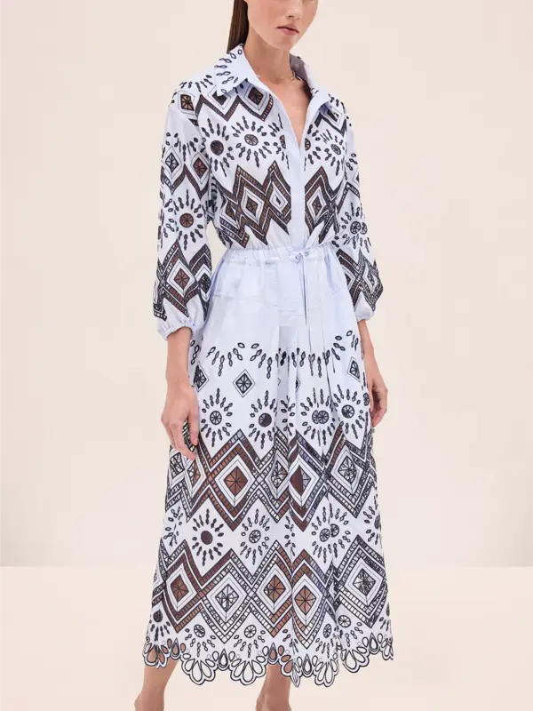 Alexis Portello Midi Dress
