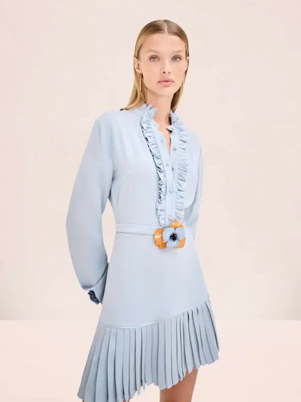 Alexis Romina Mini Dress - Haze Blue