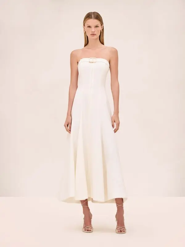 Alexis Pearse Dress - White