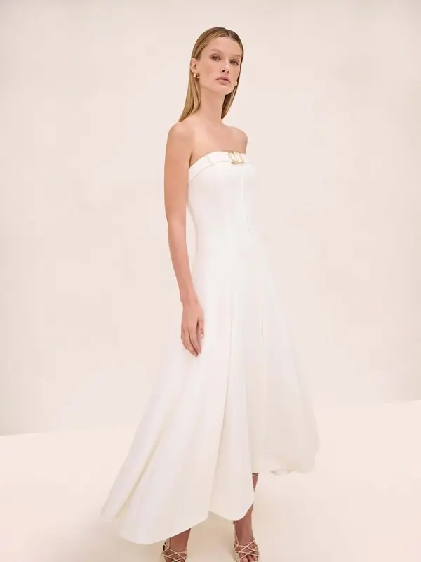 Alexis Pearse Dress - White