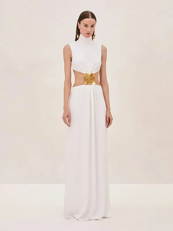 Alexis Prague Cut-out Dress - Ivory