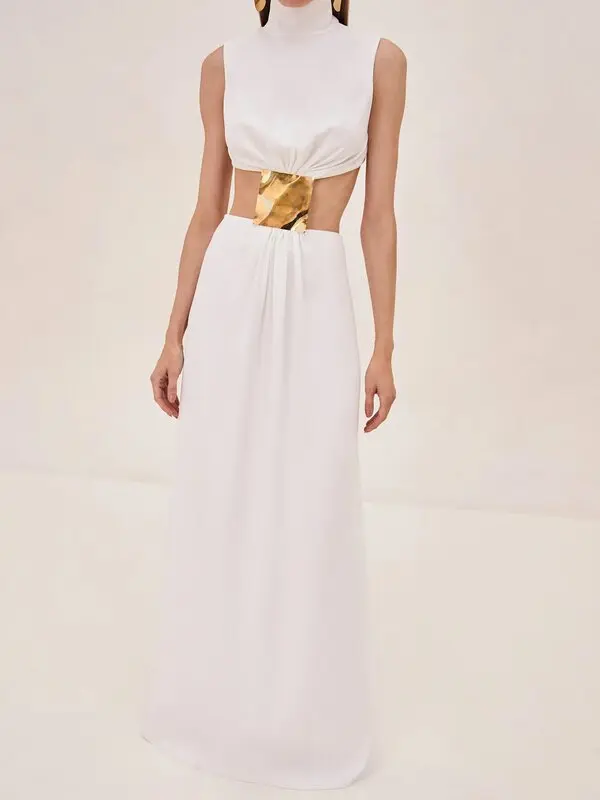 Alexis Prague Cut-out Dress - Ivory