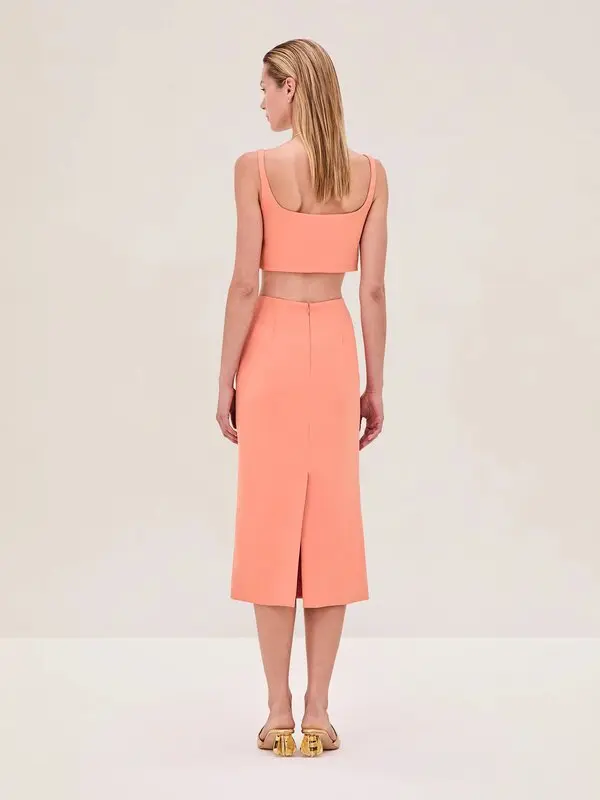 Alexis Pamila Skirt - Tangerine