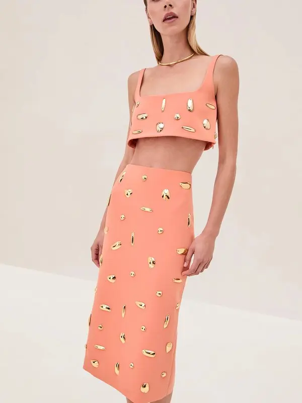 Alexis Pamila Skirt - Tangerine