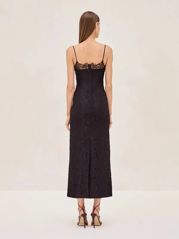 Alexis Rishell Lace Midi Dress