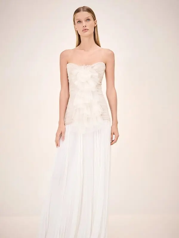 Alexis Seraphina Gown - White