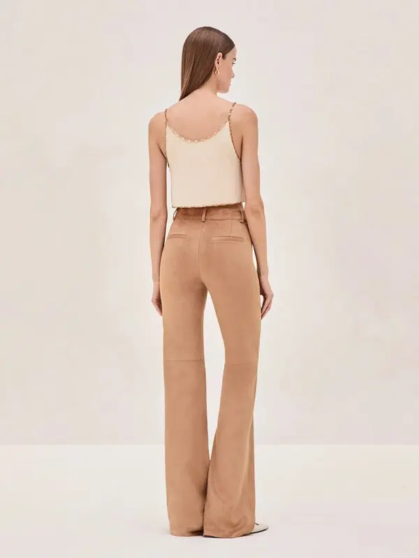 Alexis Sirey Cropped Top - Cream
