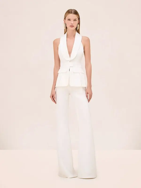 Alexis Samwell Pant - Blanc