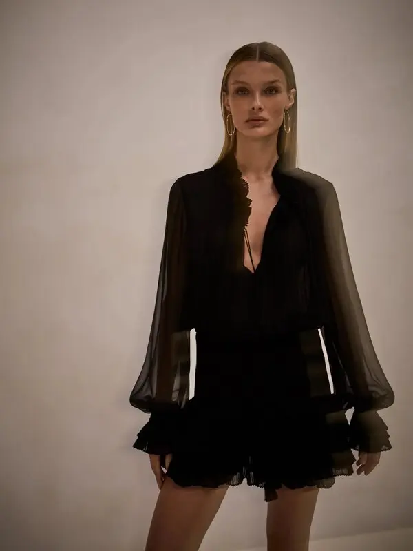 Alexis Sicily Mini Dress - Black