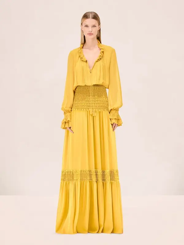 Alexis Tabitha Maxi Dress - Saffron