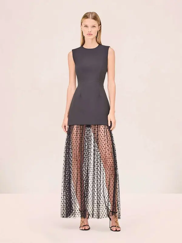 Alexis Simonette Midi Dress - Black