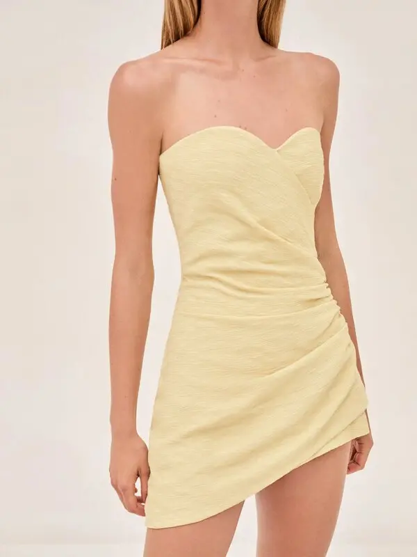 Alexis Zalik Strapless Romper