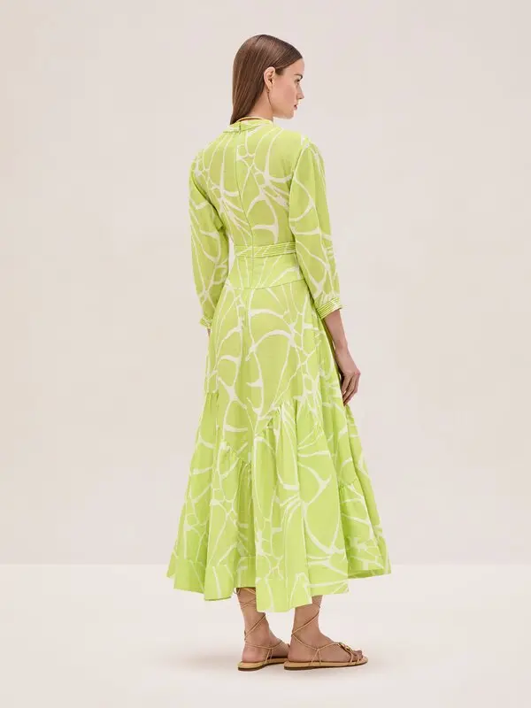Alexis Bimini Midi Dress - Citron