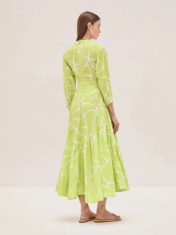 Alexis Bimini Midi Dress - Citron