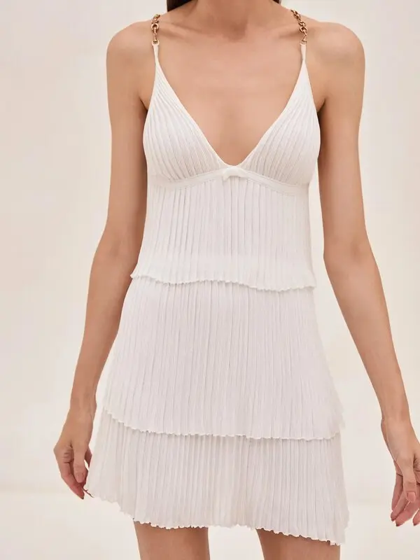 Alexis Brunia Mini Dress - White