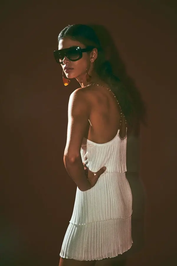 Alexis Brunia Mini Dress - White