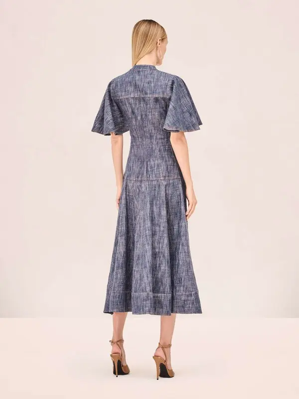 Alexis Weston Midi Dress - Denim