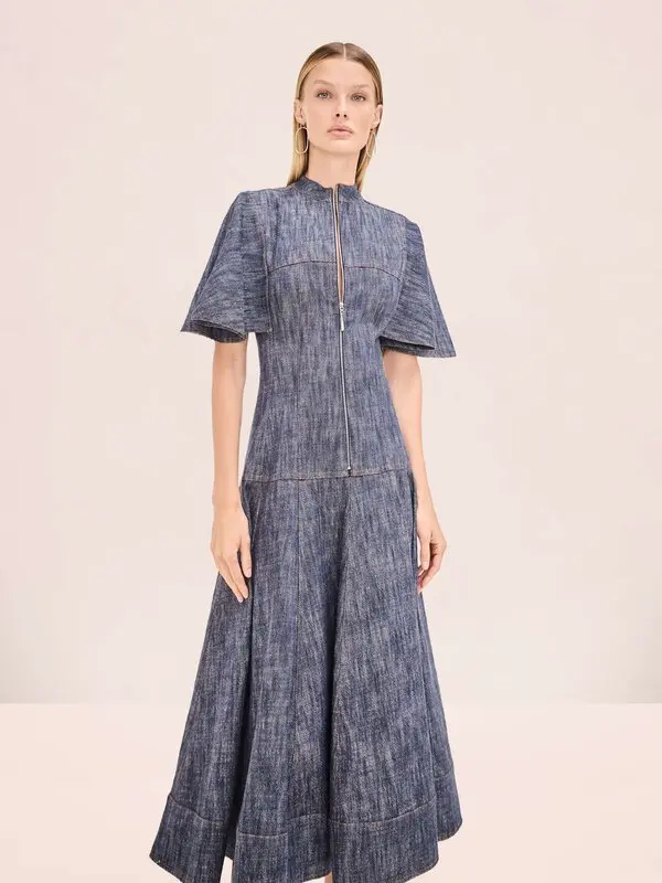 Alexis Weston Midi Dress - Denim
