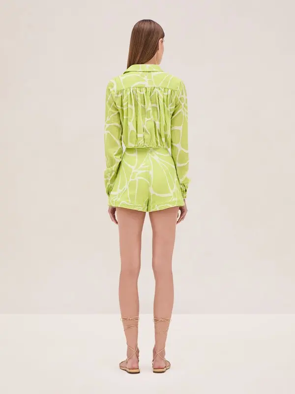 Alexis Yael Textured Jacquard Top