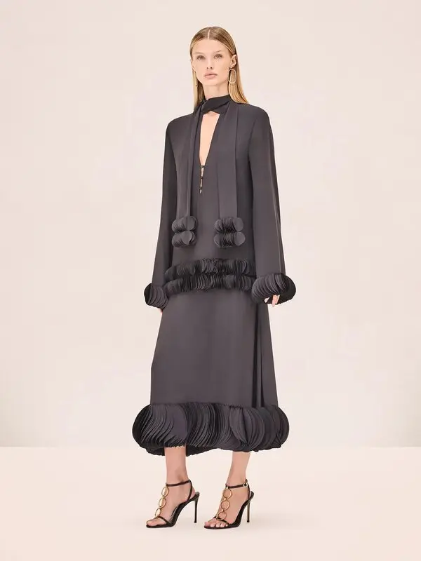 Alexis Zuella Midi Dress - Black