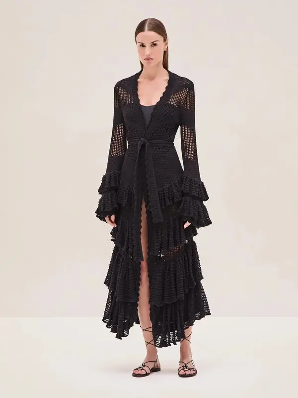 Alexis Cari Robe - Black
