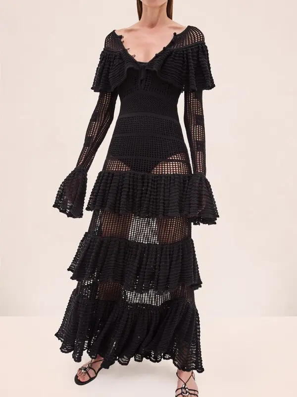 Alexis Carmen Dress - Black