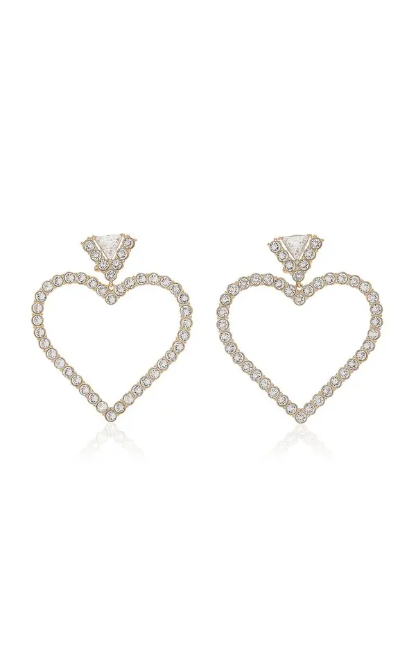 Valentino Garavani Coeur Royal Earrings - Gold