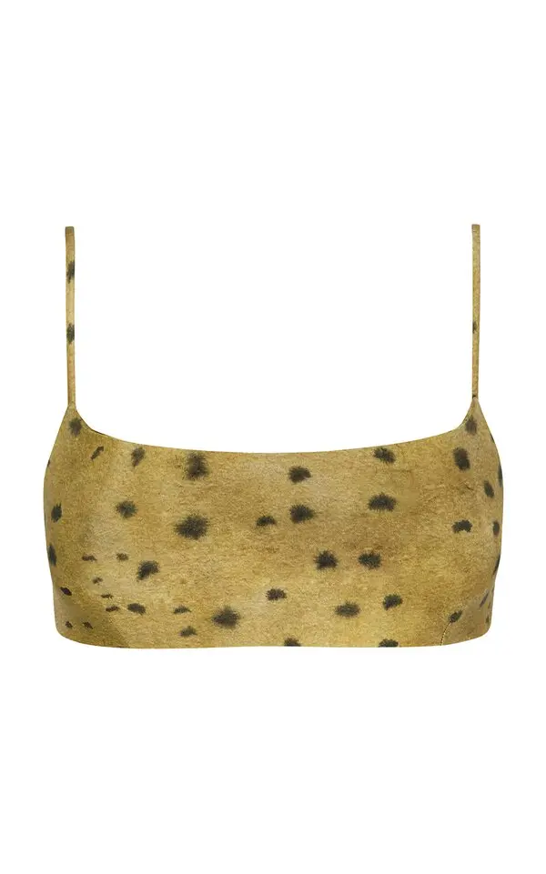 CORTANA Salma Bikini Top - Yellow