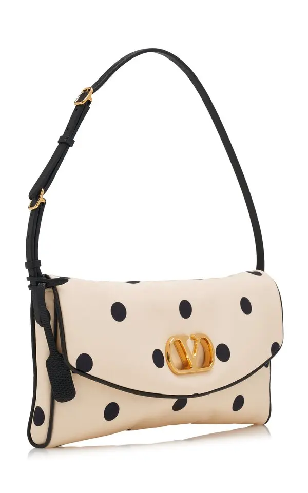 Valentino Garavani Devain Silk Moiré Clutch