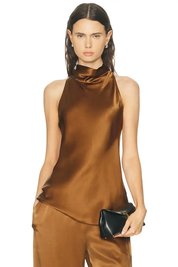 Sablyn Una Halter Tunic Top