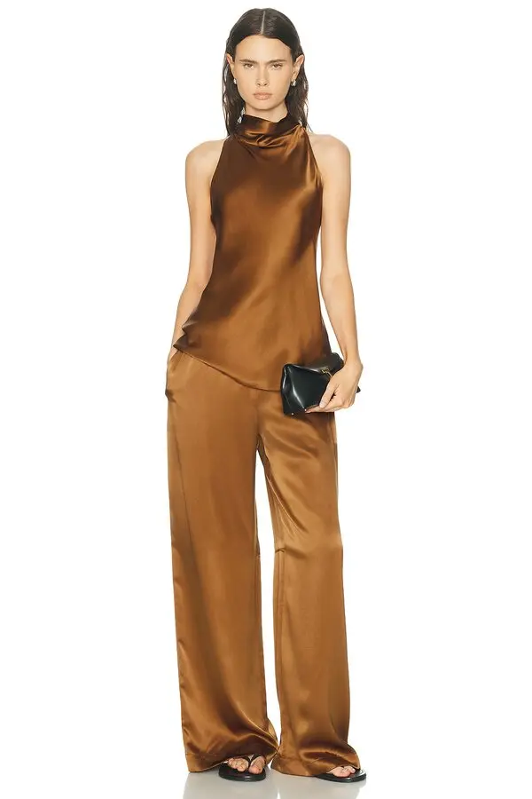 Sablyn Una Halter Tunic Top