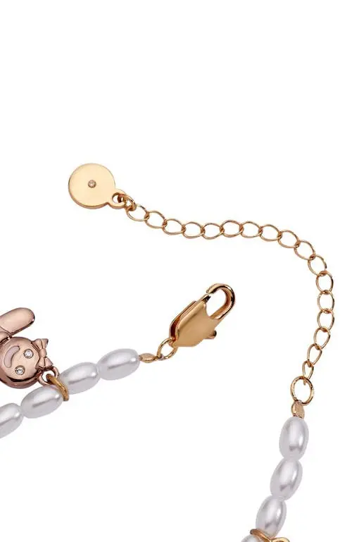 ALEX AND ANI Christmas Beaded Charm Bracelet