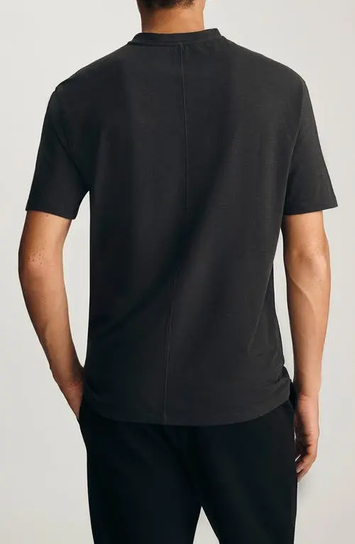 MAVI Slub Jersey Pocket T-shirt - Pirate Black